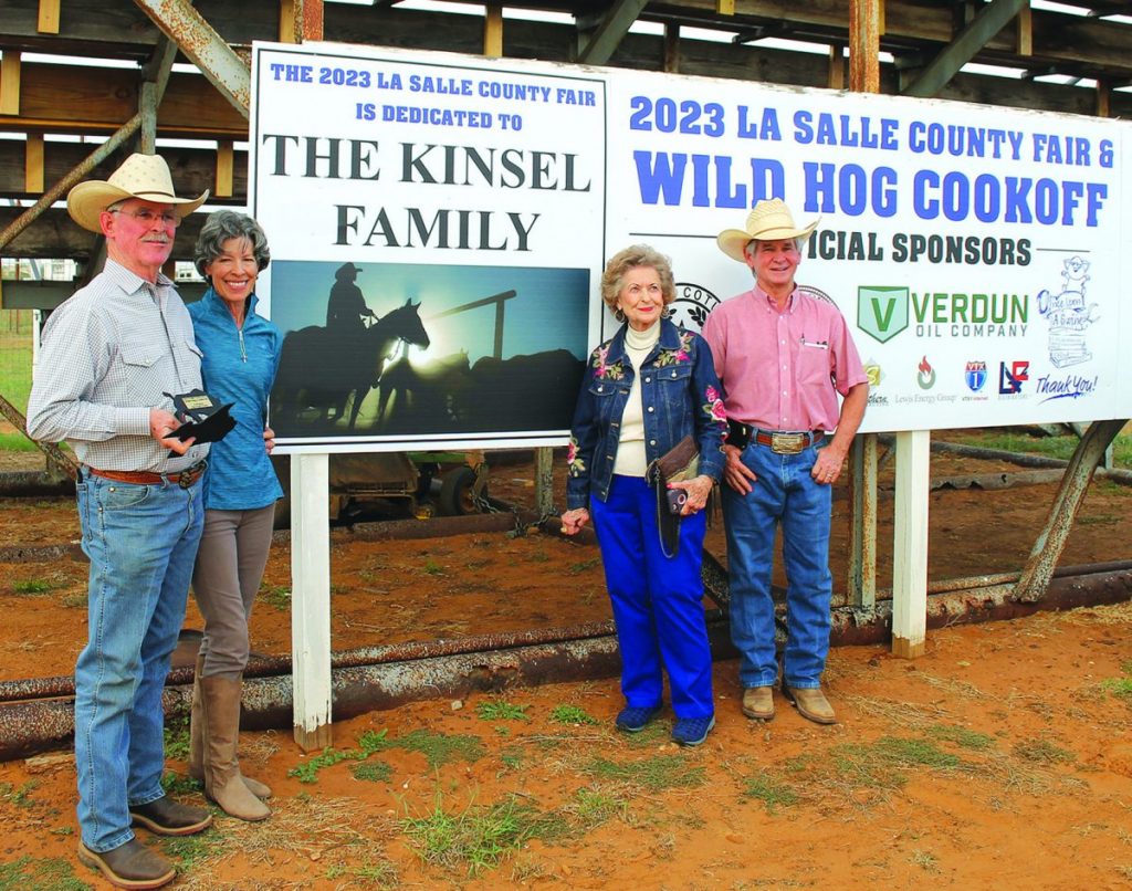 County fair dedicated to Kinsel family – Frio-Nueces Current
